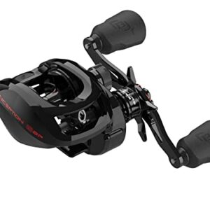 13 FISHING - Inception G2 Baitcast Reel - 5.3:1 Gear Ratio - Power Model - Left Hand Retrieve (Fresh) - ING2P-5.3-LH, Black