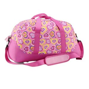 emily rose dance kids duffle bag, girls duffle bag for kids, pink kids travel bag, toddler dance bag girls, gymnastics bag, ballet bag, weekender bag, sleepover bag, overnight bags, kids gym bag