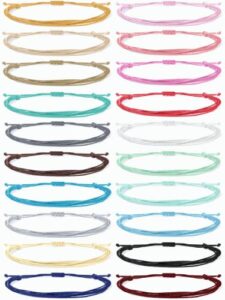 long tiantian summer surfer bracelets for women boho waterproof beach bracelets for teen girls cute ankle bracelets for women