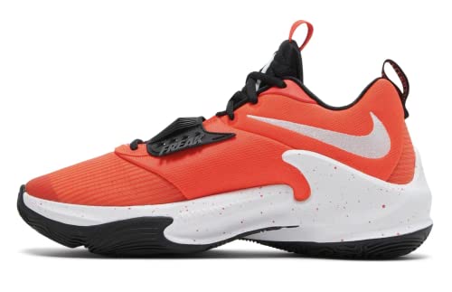 Nike Men's Zoom Freak 3 Basketball Shoes (Bright Crimson/White-Black, us_Footwear_Size_System, Adult, Men, Numeric, Medium, Numeric_9)