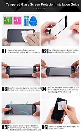 Case for TCL 20 SE Phone Case,Stand Case with Tempered Glass Screen Protector Hidden Telescopic Folding Kickstand Shockproof Protective Cover Silicone TPU Case for TCL 20 SE - Black