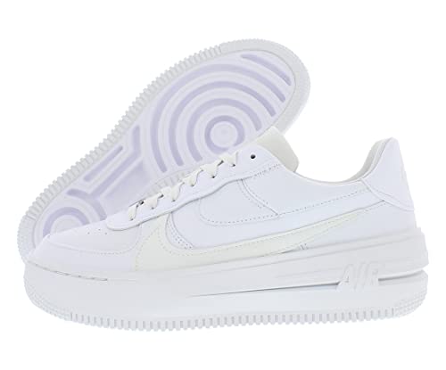 Nike Women's Air Force One PLT.AF.ORM Sneakers, White/White/Summit White, 7