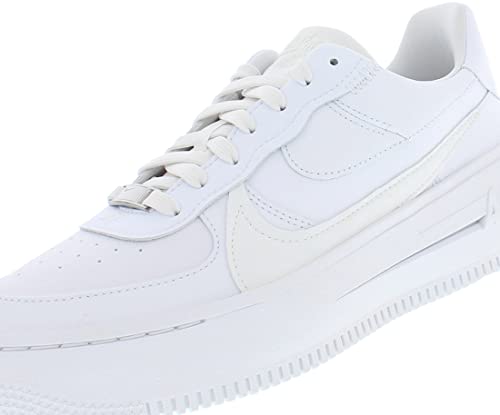 Nike Women's Air Force One PLT.AF.ORM Sneakers, White/White/Summit White, 7