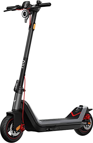 NIU KQi3 Max Electric Scooter, Portable, Folding , 450W Power, 40 Miles Long Range, Max Speed 23.6MPH, 25% Hill Climbing, 265lbs Max Load, Self-Healing Tires for Adults, UL Certified