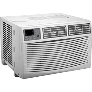 Arctic Wind 15,000 BTU 115V Window Air Conditioner & Dehumidifier with Remote Control, Window AC Unit for Apartment, Bedroom, & Large Rooms up to 700 Sq. Ft. in White