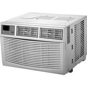 Arctic Wind 15,000 BTU 115V Window Air Conditioner & Dehumidifier with Remote Control, Window AC Unit for Apartment, Bedroom, & Large Rooms up to 700 Sq. Ft. in White