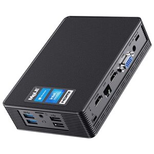 mele fanless mini pc quieterhd3 n5105 windows 11 pro, 16gb ram 512gb mini computer, wifi6 bt5.2 gigabit ethernet, support 4k uhd triple display, m.2 nvme ssd, 2.5'' sata hdd/ssd, business home pc