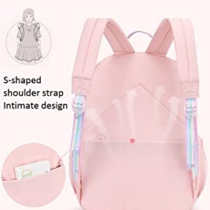 ETAISHOW Kawaii Girls Backpack for School Aesthetic School Bag Bookbag for Elementary Students