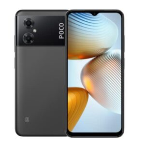 xiaomi poco m4 5g 4g lte (64gb + 4gb) global version unlocked 6.58" 5000mah 13mp dual camera (usa market tmobile/mint/tello) + (w/fast car charger bundle) (power black)