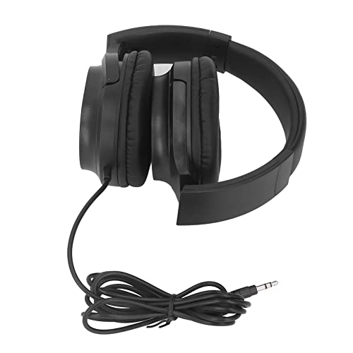 Guitar Headphone,Retractable Foldable for Electric Guitar,Wired Head Phone for Pickup