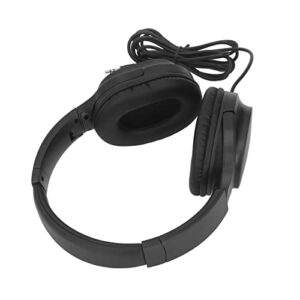 Guitar Headphone,Retractable Foldable for Electric Guitar,Wired Head Phone for Pickup