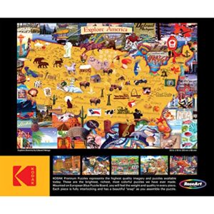 Kodak Premium Jigsaw Puzzle 1500pc Explore America