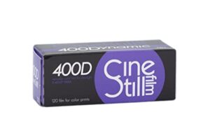 cinestill 400dynamic versatile color negative film, 120 medium format