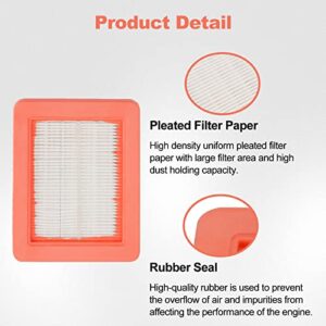 KLWZH 17211-Z8B-901 Air Filter for Honda GCV160LAO GCV190LA GC190LA HRR216 HRB216 HRB217 HRC216 HRS216 HRT216 HRX217 HRZ216 Lawn Mower EB2800I EG2800I Generator Air Filter