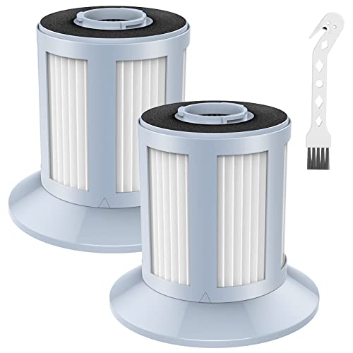 2156A Replacement Vacuum Filter Compatible with Bissell Zing 2156, 2156A, 2156E,1665, 16652, 1665W Zing Bagless Canister Vacuum Cleaner, Compare to Part 1613056, 2 Pack