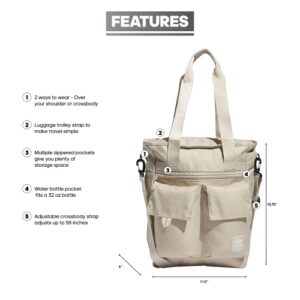 adidas Originals Utility Tote 2.0, Wonder Beige, One Size