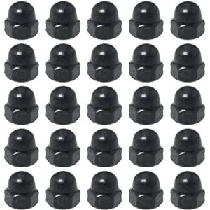 acorn nuts jianling 25pcs black stainless steel hex nut female cap decorative cap nuts caps covers m6 acorn nut