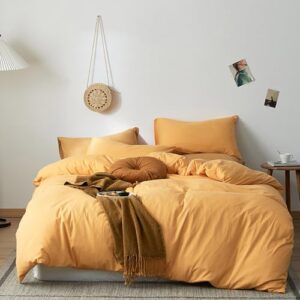 clothknow mustard yellow comforter set california king turmeric bedding comforter sets dark yellow bed comforter yellow comforter king comforter soft 3pcs mustard comforter sets cal king