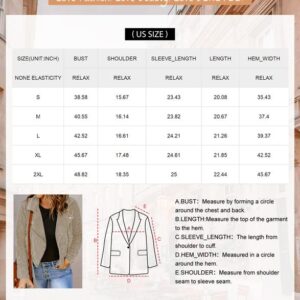 Dokotoo Motorcycle Jackets for Women Winter Fall Zip Up Collar Long Sleeve Zipper Corduroy Casual Fashion Blet Cropped Outerwear Gray Medium