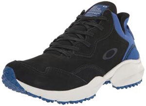 oakley men's shock pump sneaker, blackout, 9.5