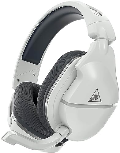 Turtle Beach Stealth 600 Gen 2 USB Wireless Amplified Gaming Headset for PS5, PS4, PS4 Pro, Nintendo Switch, PC & Mac with 24+ Hour Battery, Lag-Free Wireless, & Sony 3D Audio – White