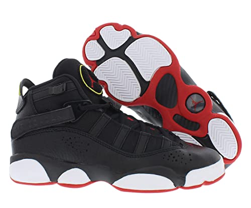 Big Kid's Jordan 6 Rings Black/University Red-White (323419 063) - 6