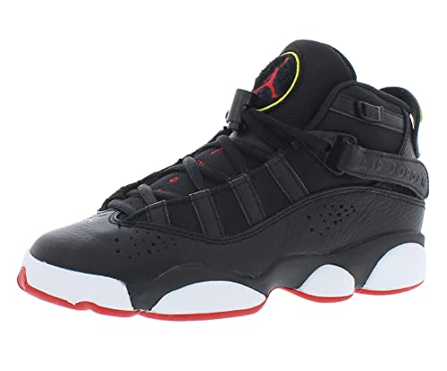 Big Kid's Jordan 6 Rings Black/University Red-White (323419 063) - 6