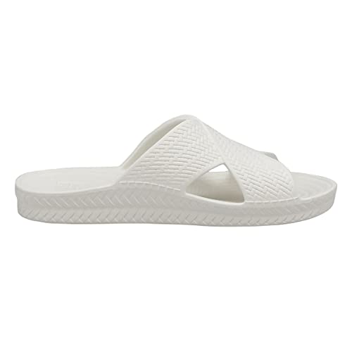 Reef Women's Water X Slide Sandal, White, 8