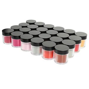 acrilico uñas acrilicas 24 boxes pigment nail powder, fluorescent color nail pigments nail glitter gradient iridescent nail art decoration uñas acrilicas nail pigment powder