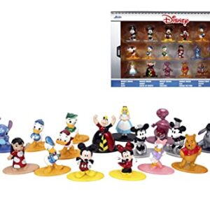 Jada Toys Disney 1.65" 18-Pack Series 1 Die-cast Collectible Figures, Toys for Kids and Adults (33201)