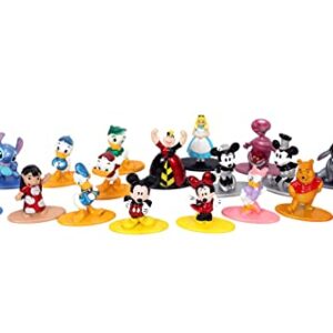 Jada Toys Disney 1.65" 18-Pack Series 1 Die-cast Collectible Figures, Toys for Kids and Adults (33201)