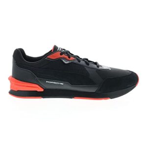 Puma Mens Porsche PL Low Racer Black Motorsport Inspired Sneakers Shoes 7.5