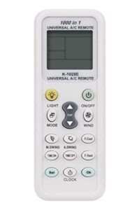 aulcmeet universal ac air conditioner remote control compatible with lg panasonic samsung fujitsu sharp gree guangda guqiao haier helton hemilton hicon hisense hitachi air conditioner