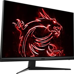 MSI G281UV, 28" Gaming Monitor, 3840 x 2160 (UHD), IPS, 1ms, 60Hz, FreeSync, HDR Ready, HDMI, Displayport, Tilt, Black