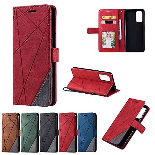 Flip Smartphone Case Wallet for Oppo Reno 6 Pro 5G Puan Leather Flip Case Folio with Card Holders [TOCHOP TPU Shell Interior] Phone Cover, Protective Case