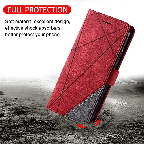 Flip Smartphone Case Wallet for Oppo Reno 6 Pro 5G Puan Leather Flip Case Folio with Card Holders [TOCHOP TPU Shell Interior] Phone Cover, Protective Case