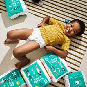 Hello Bello Premium Training Pants Size 4T-5T I 72 Count of Disposeable, Gender Neutral, Eco-Friendly, and Potty Training Underwear with Snug and Comfort Fit for Toddlers on The Move I Li'l Barkers