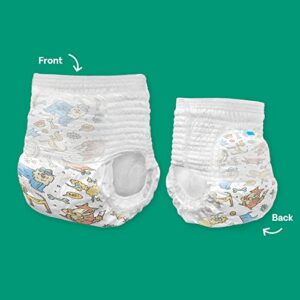 Hello Bello Premium Training Pants Size 4T-5T I 72 Count of Disposeable, Gender Neutral, Eco-Friendly, and Potty Training Underwear with Snug and Comfort Fit for Toddlers on The Move I Li'l Barkers