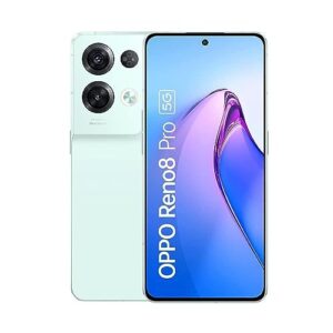 oppo reno 8 pro dual-sim 256gb rom + 8gb ram (gsm only | no cdma) factory unlocked 5g smartphone (glazed green) - international version