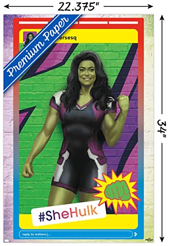 Trends International Marvel She-Hulk: Attorney At Law - Post Wall Poster, 22.375" x 34", Premium Unframed Version