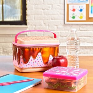 Fit+Fresh Novelty Insulated Lunch Box - Lunch Bag, Lunch Box for Girls, Lunch Box for Boys, Lunchboxes