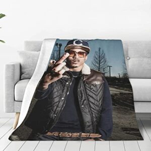 flannel blanket august alsina soft lightweight throw blanket warm durable sofa couch decor beding 50"x40"