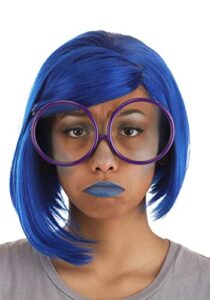 disney inside out sadness glasses standard