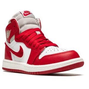 Jordan Boy's Jordan 1 High OG (Little Kid) Light Iron Ore/Varsity Red/Sail 2.5 Little Kid M