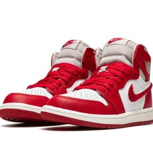 Jordan Boy's Jordan 1 High OG (Little Kid) Light Iron Ore/Varsity Red/Sail 2.5 Little Kid M