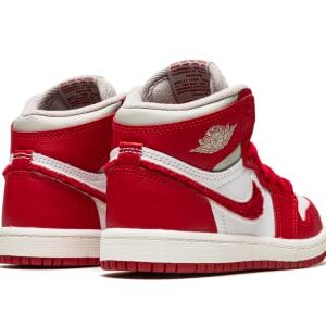 Jordan Boy's Jordan 1 High OG (Little Kid) Light Iron Ore/Varsity Red/Sail 2.5 Little Kid M