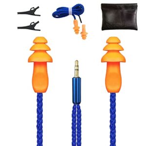 kntaru earplugs earphones ，earplug headphones for work，slack off，noise suppression，hearing protection，study，sleep，travel，fitness，construction site，production line，noisy places