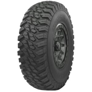 gbc mongrel sq 30x9.50r15 10-ply rated atv/utv tire - square shoulder design (tire only)