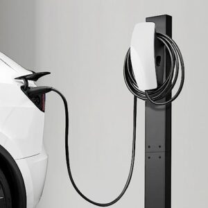 emacros evse wall connector pedestal -mounted ev charging station ev charger pedestal for tesla for tesla gen 3 wall connector