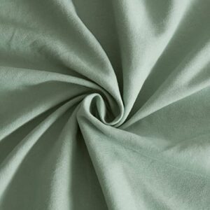 Luxury Soft King Size Sheet Set - Breathable & Cooling Sheets - Hotel Quality Bed Sheets King - Extra Soft - Deep Pockets 15 Inch - Easy Fit - 4 Piece Set - Wrinkle Free King Sheets,Sage Green